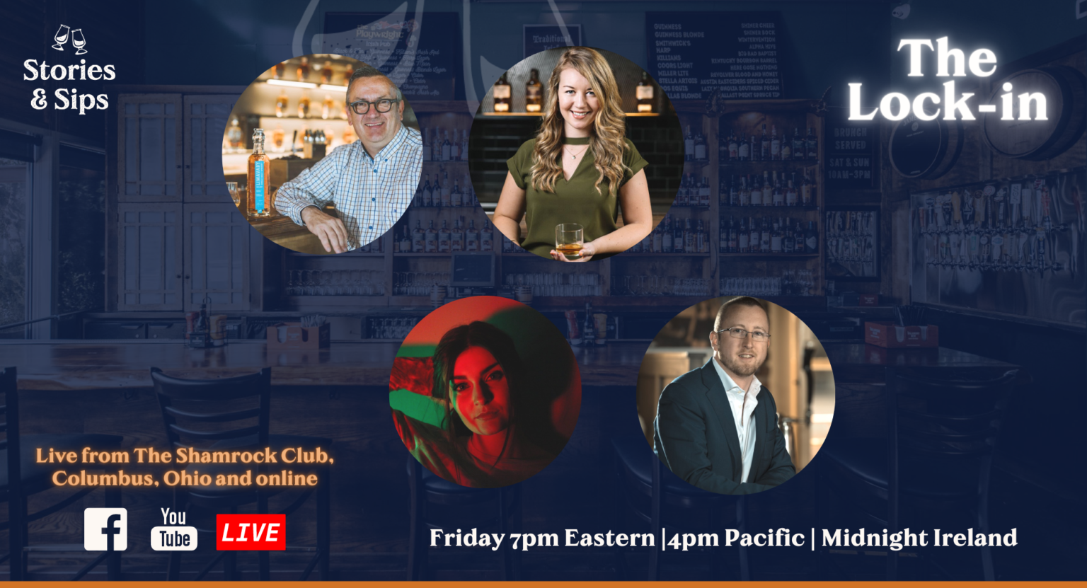 Limavady Single Malt Irish Whiskey & Lost Irish: Lock-in Livestream ...